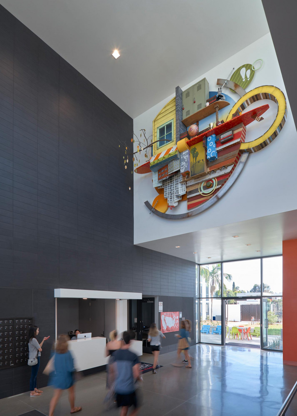 San Diego State University, Tenochca Residence Entry | Gensler