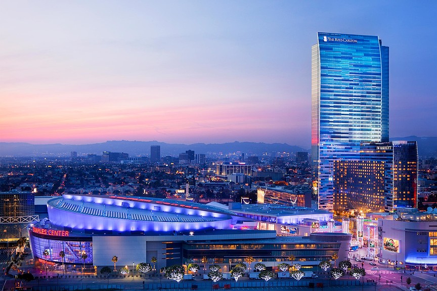 The Ritz Carlton Hotel Residences and JW Marriott at L.A. LIVE Gensler