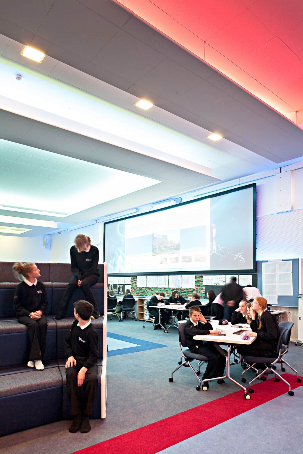 New Line Learning Academy Prototype Plaza | Gensler