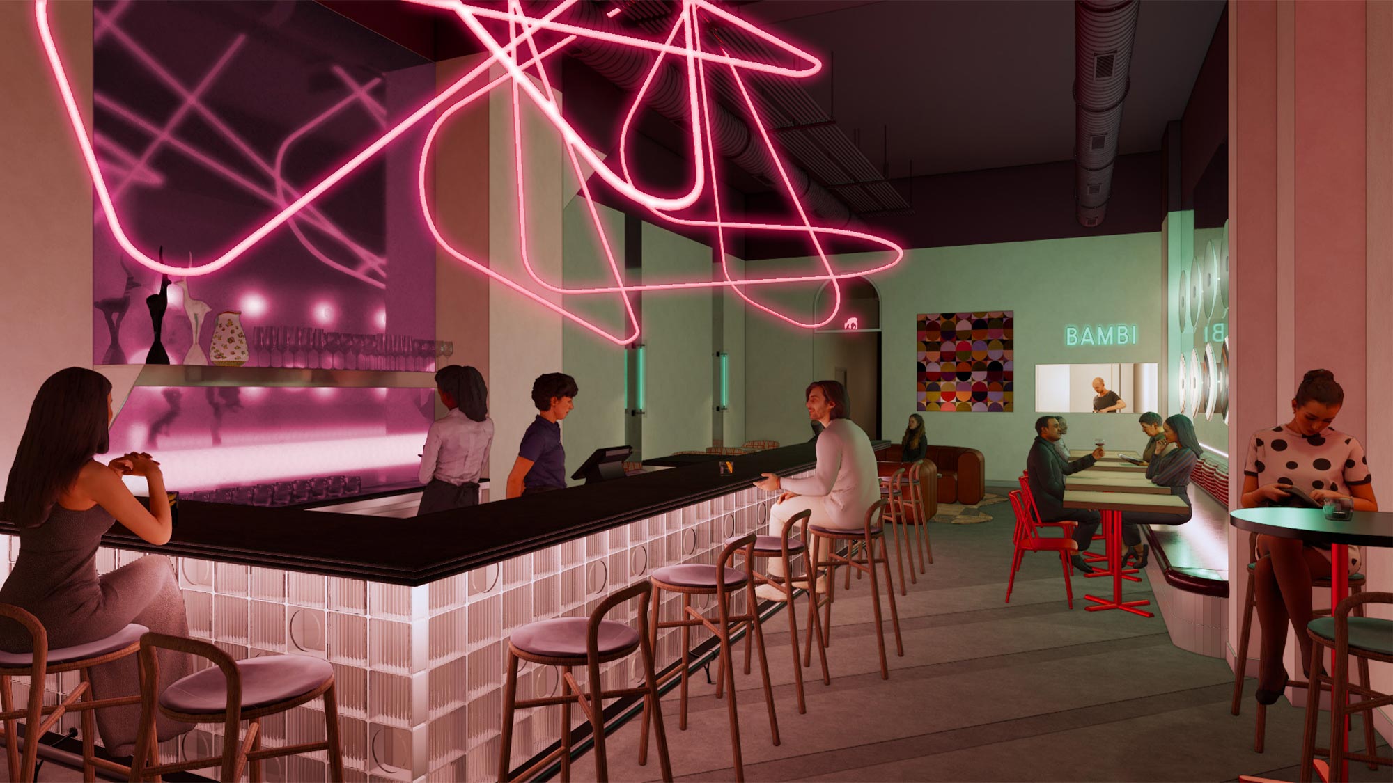 Bar Bambi | Projects | Gensler