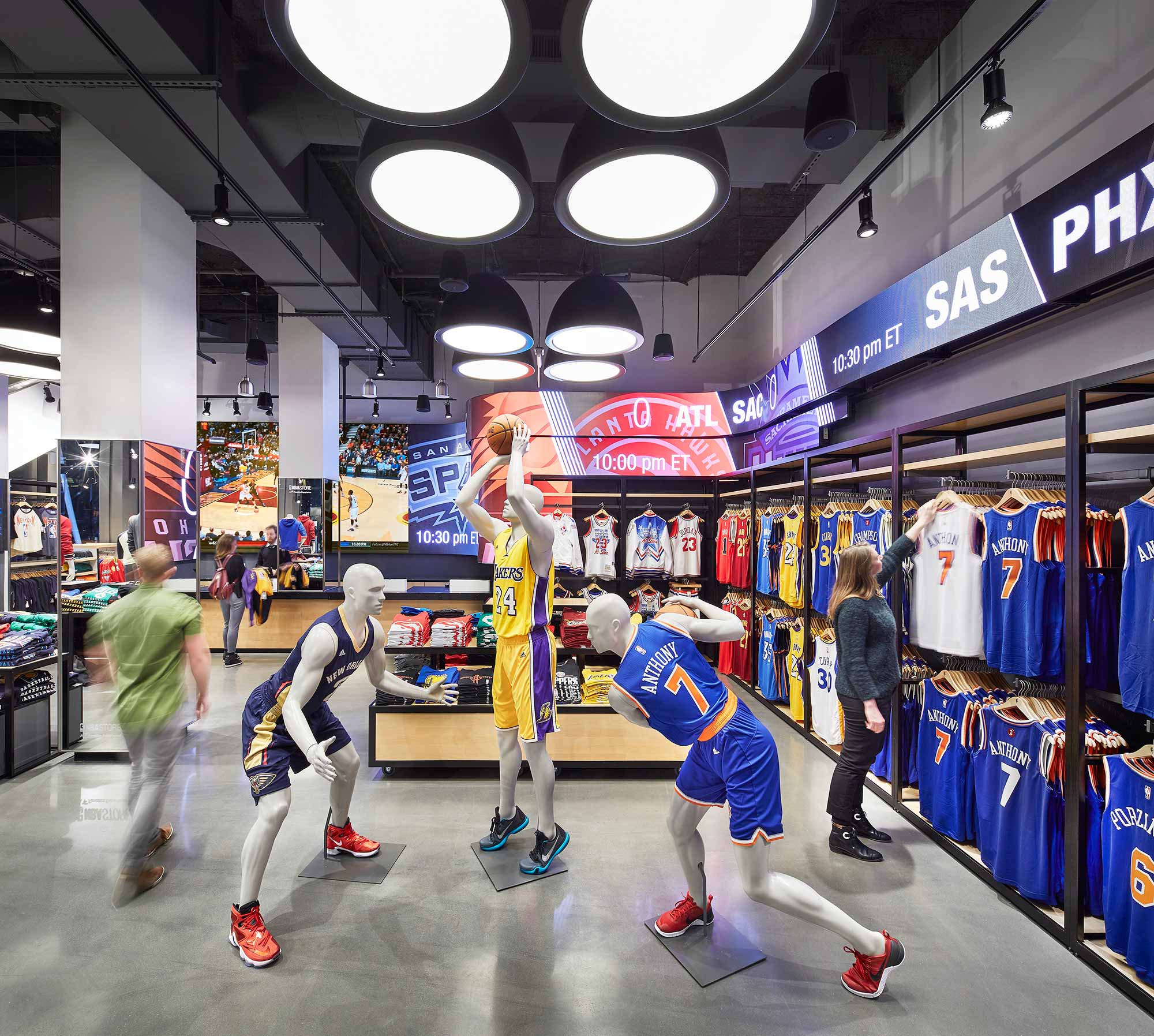 NBA Store | Projects | Gensler