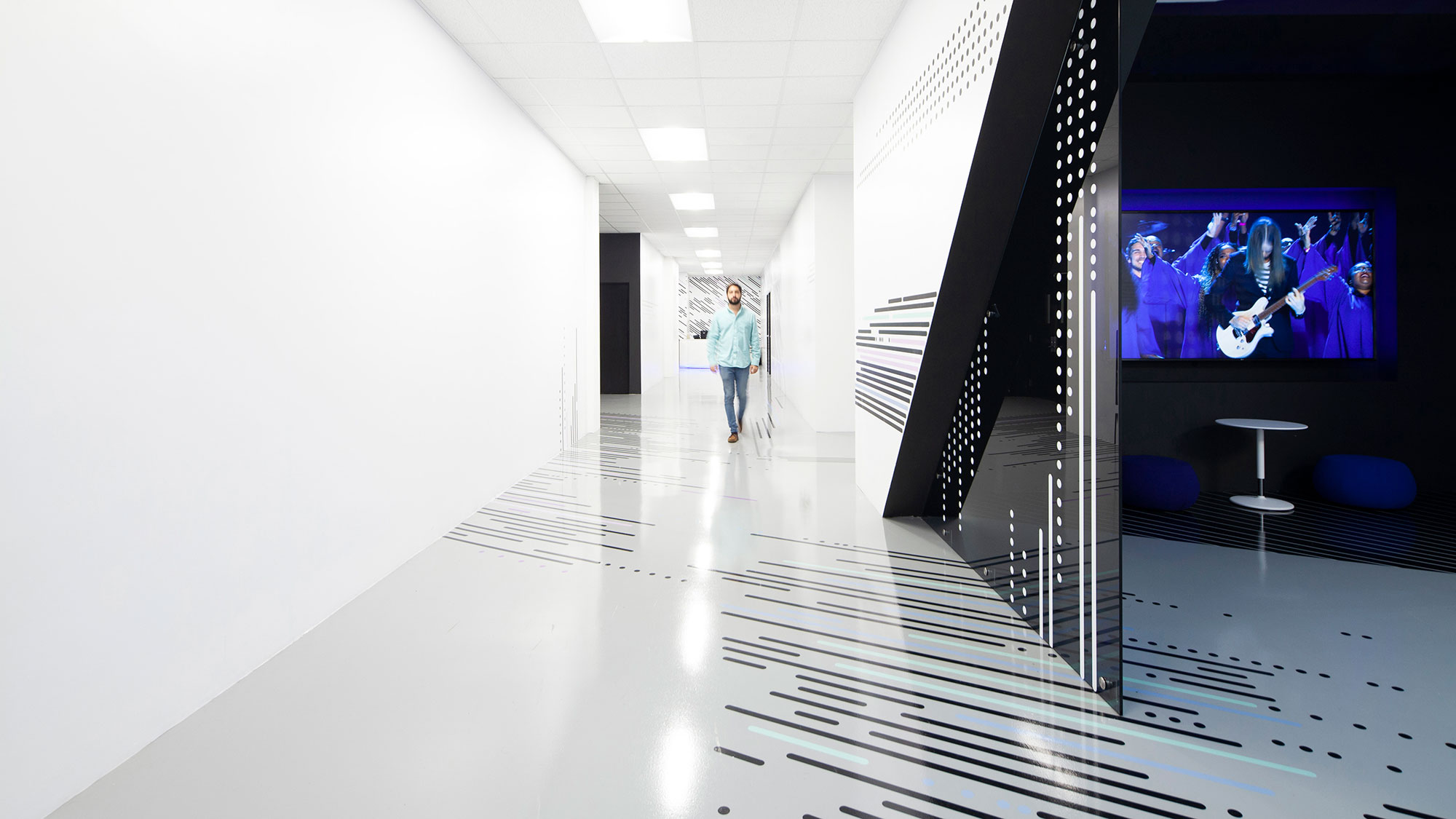 Intel Megalab Lobby | Projects | Gensler