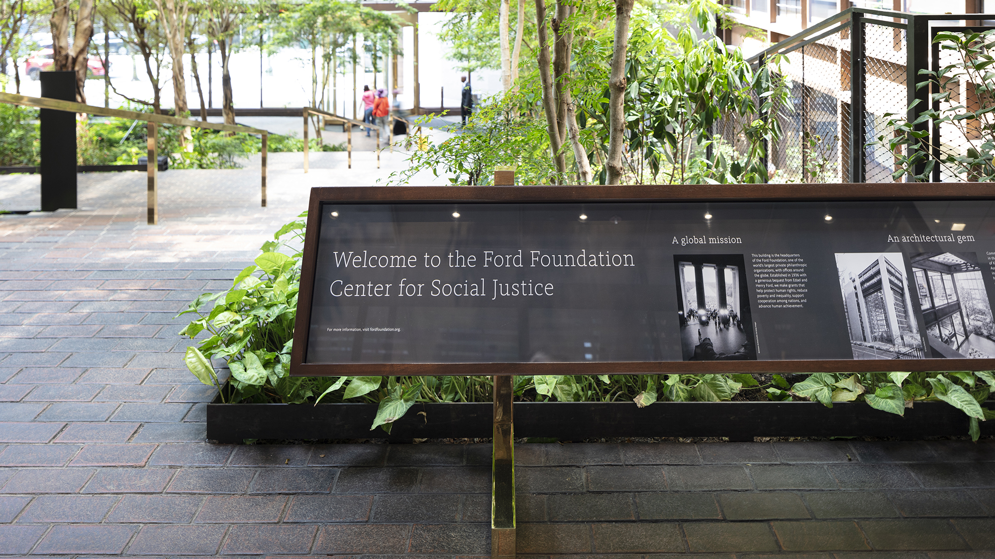 Ford Foundation Center for Social Justice: Brand Design | Gensler