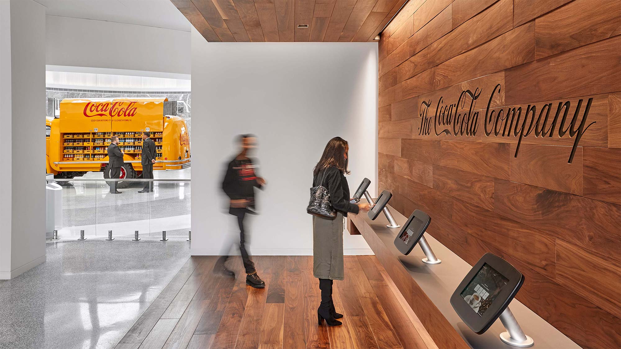 The Coca-Cola Company Central Reception Building Brand Design | Gensler
