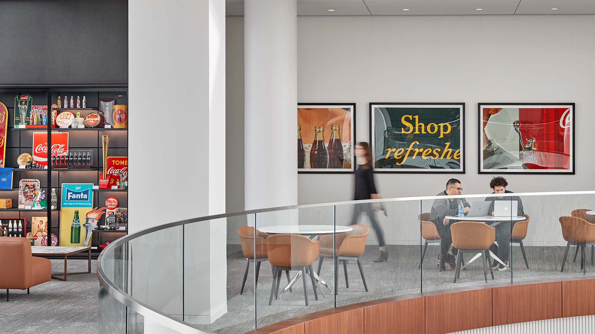 The Coca-Cola Company Central Reception Building Brand Design | Gensler