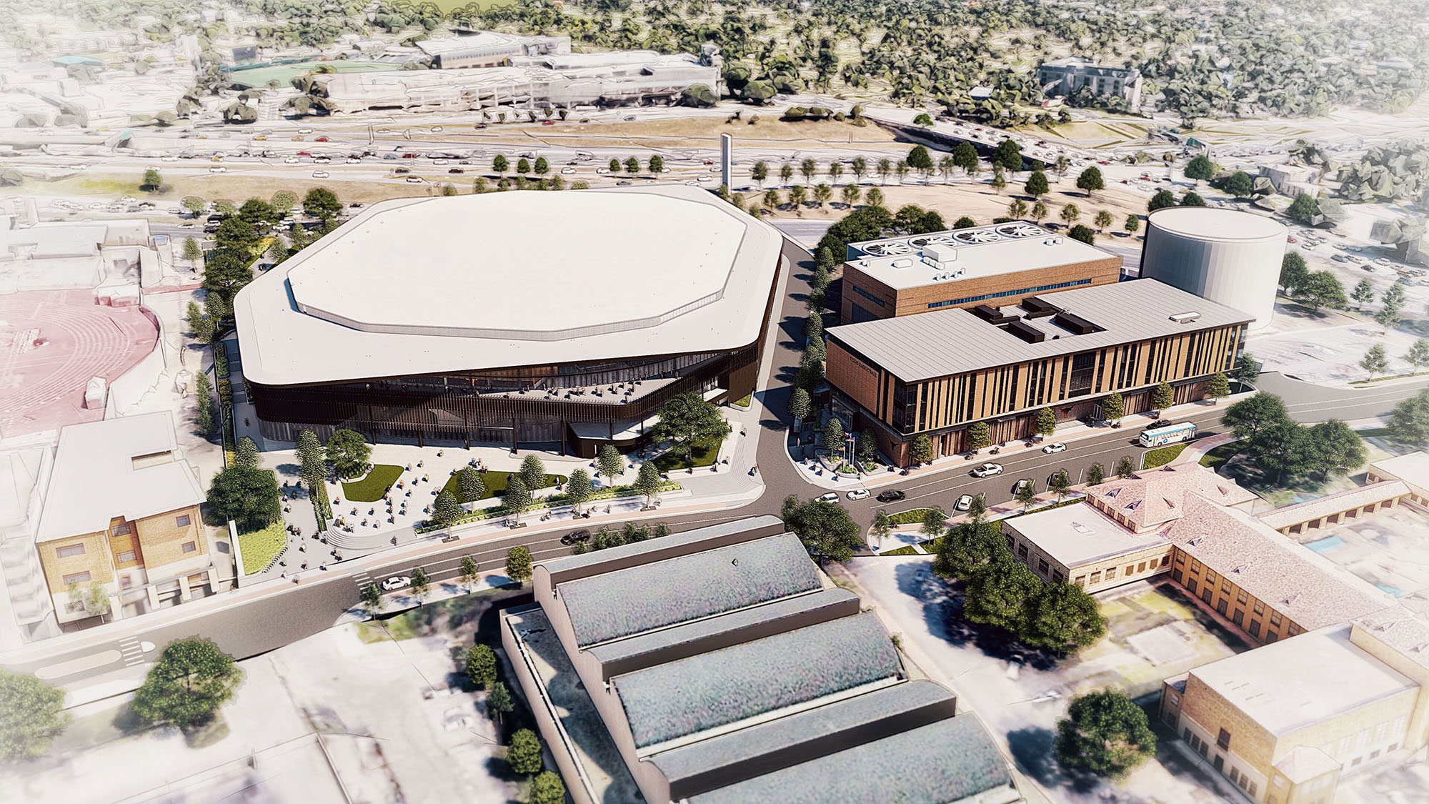 Texas Athletics Basketball and Rowing Training Facility | Gensler