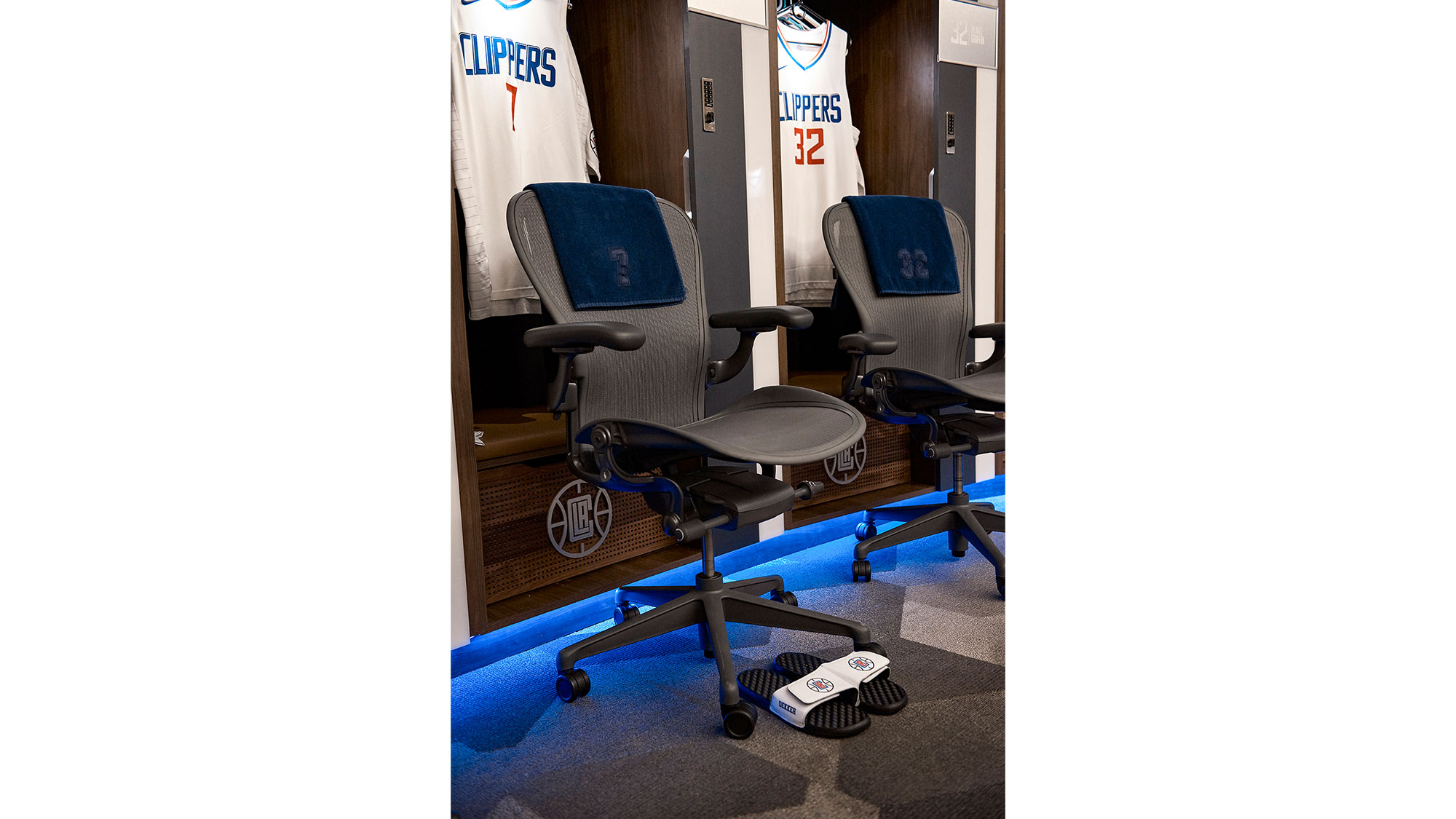 Los Angeles Clippers Locker Room | Projects | Gensler