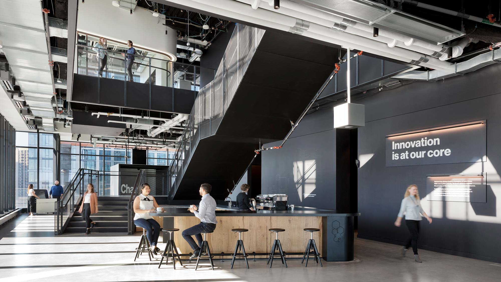 Verizon at The Hub | Projects | Gensler