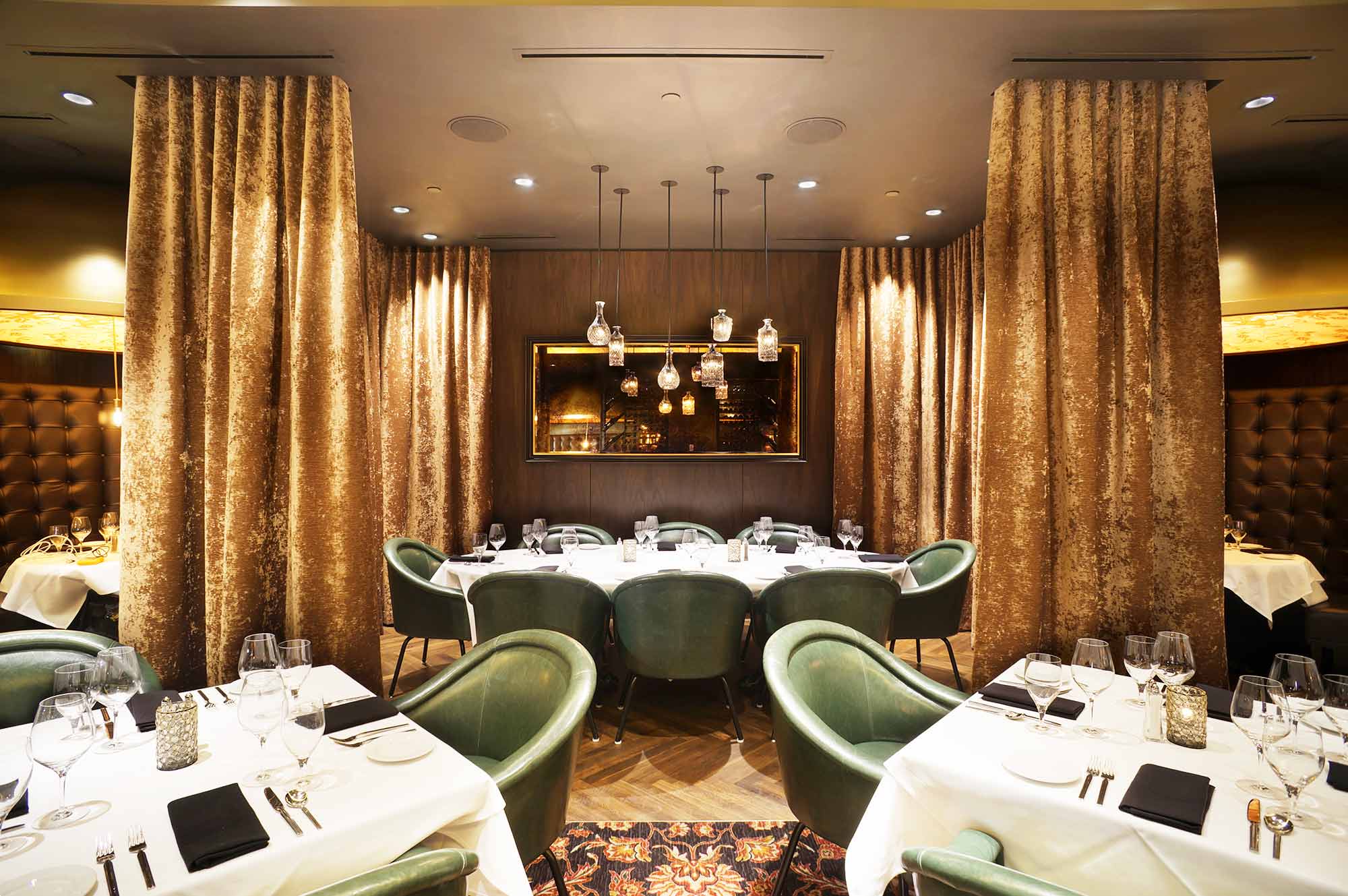 Andiamo Steakhouse at The D Casino Hotel | Gensler