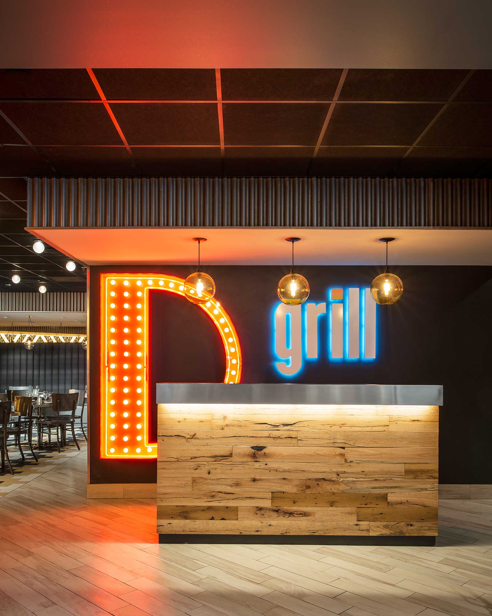 The D Grill at The D Casino Hotel | Projects | Gensler