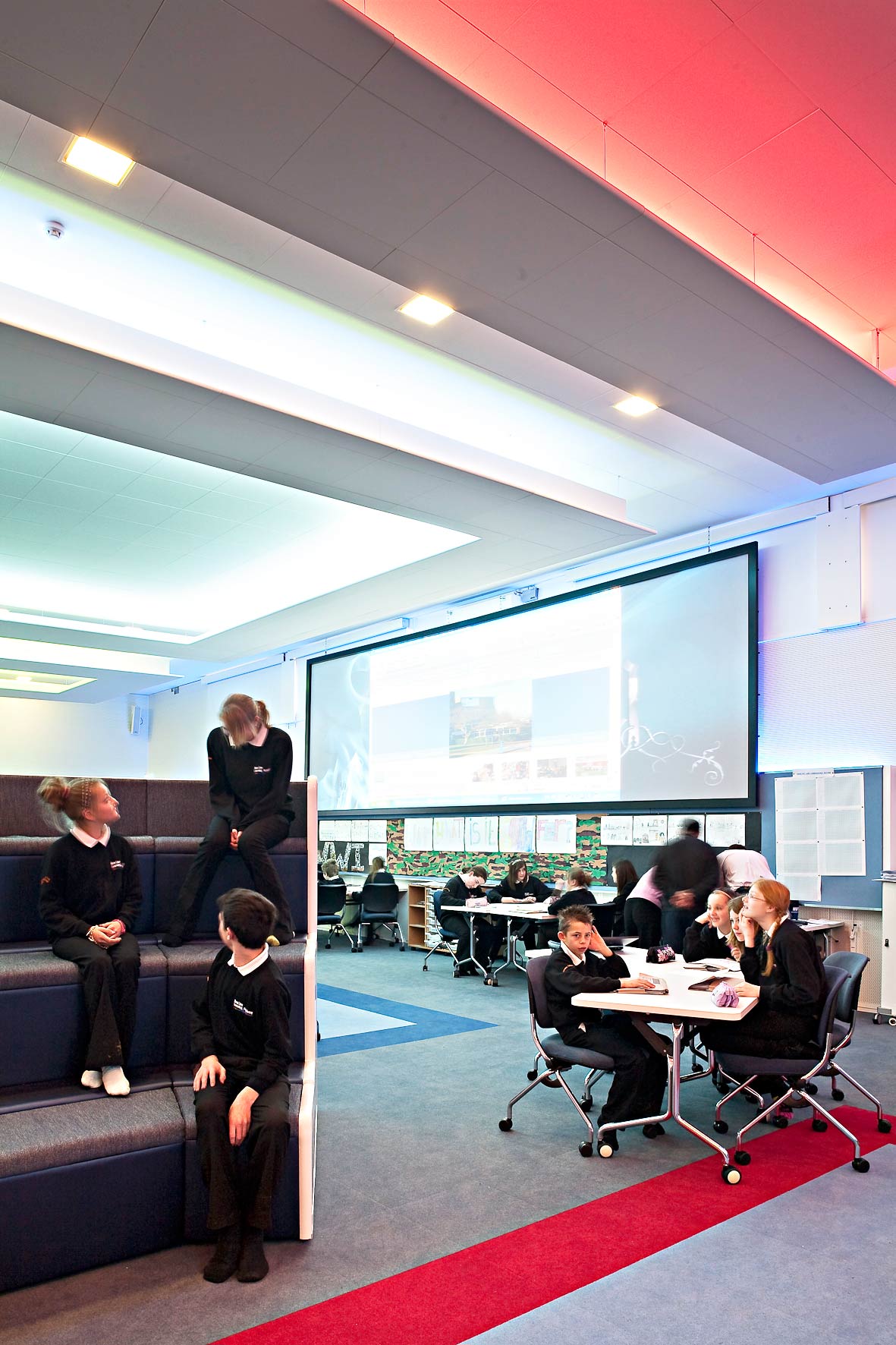 New Line Learning Academy Prototype Plaza | Gensler