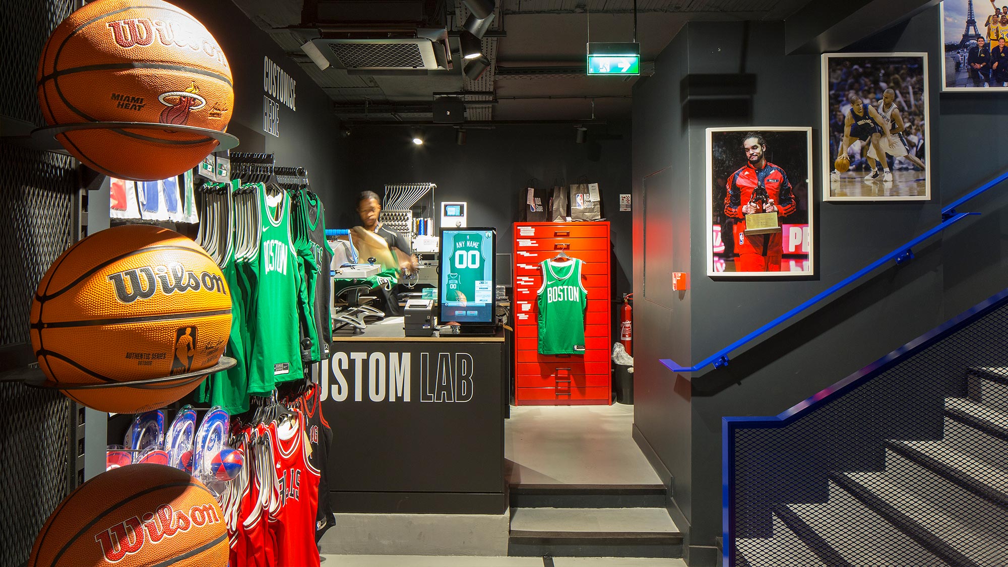 NBA Store Paris | Projects | Gensler