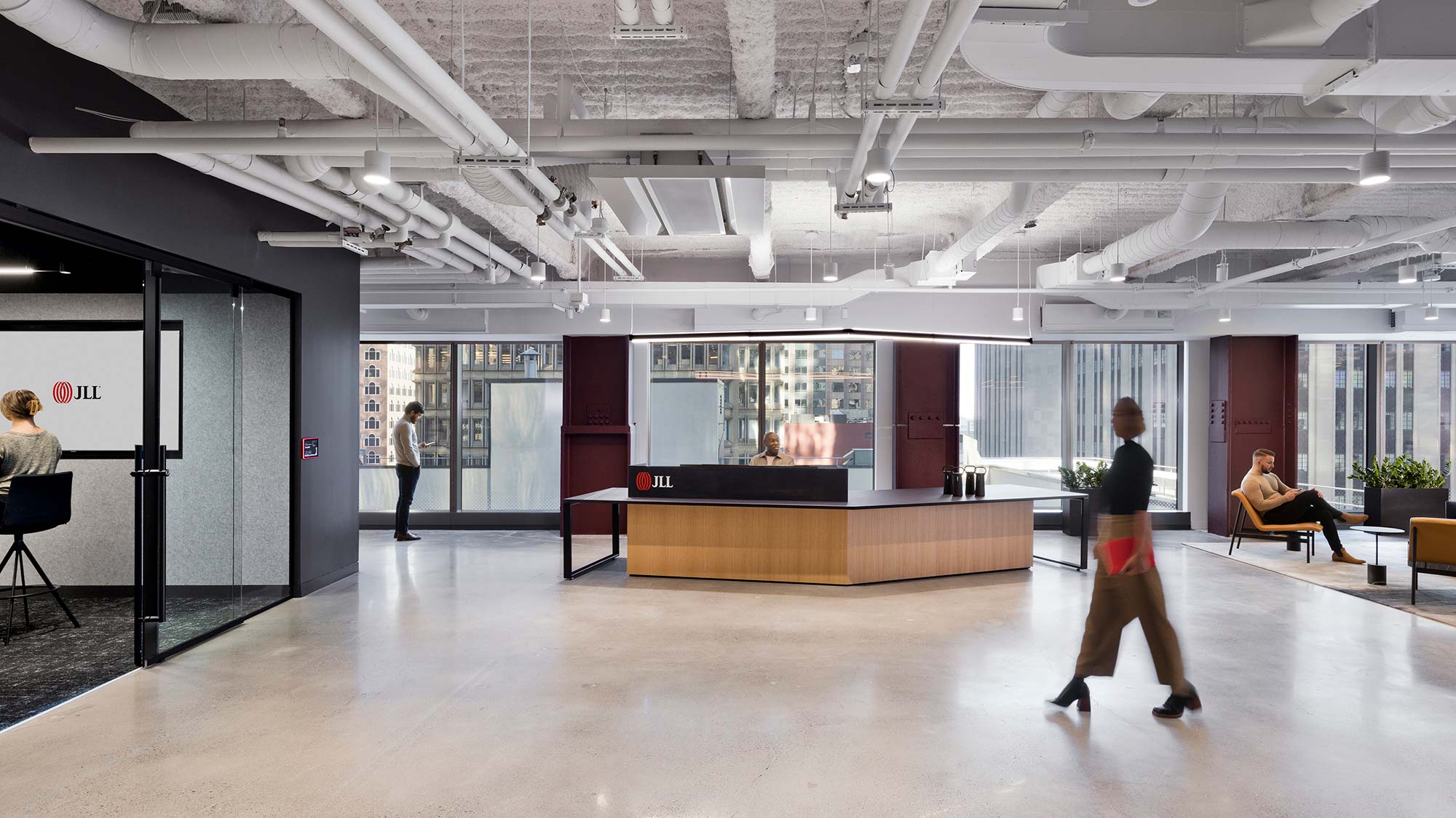 JLL at One Post Office Square | Projects | Gensler