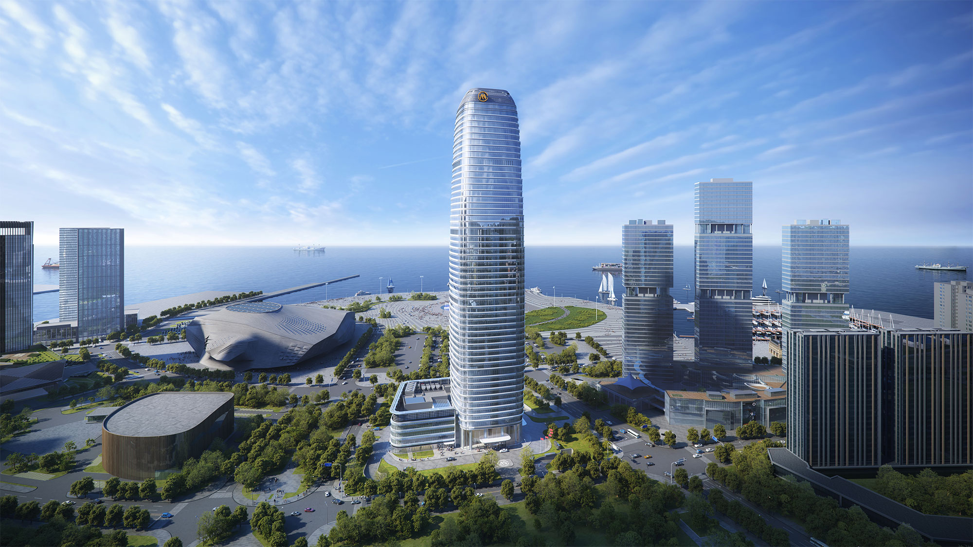 Dalian International Shipping Center | Projects | Gensler