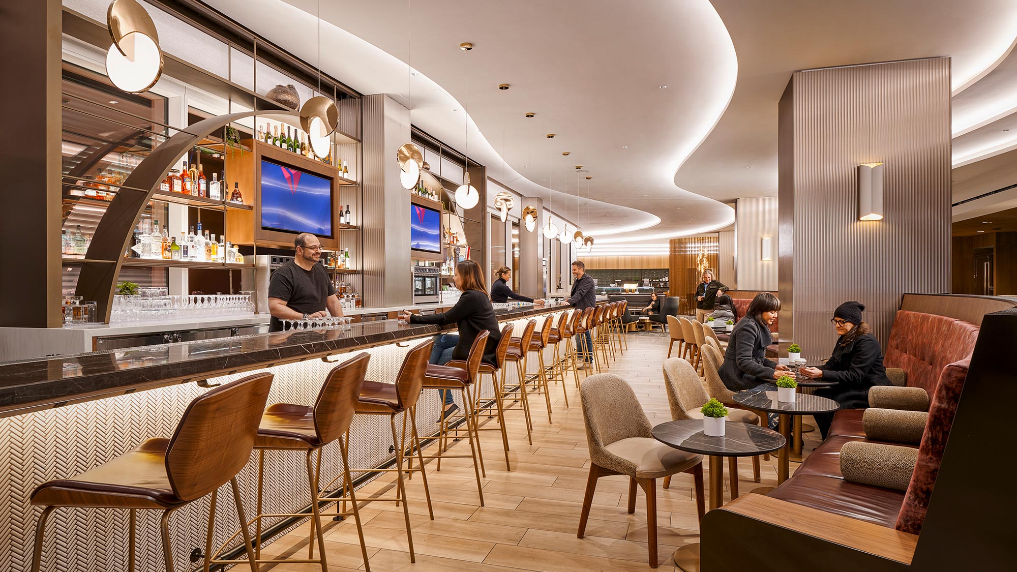 Delta Sky Club at LAX | Projects | Gensler