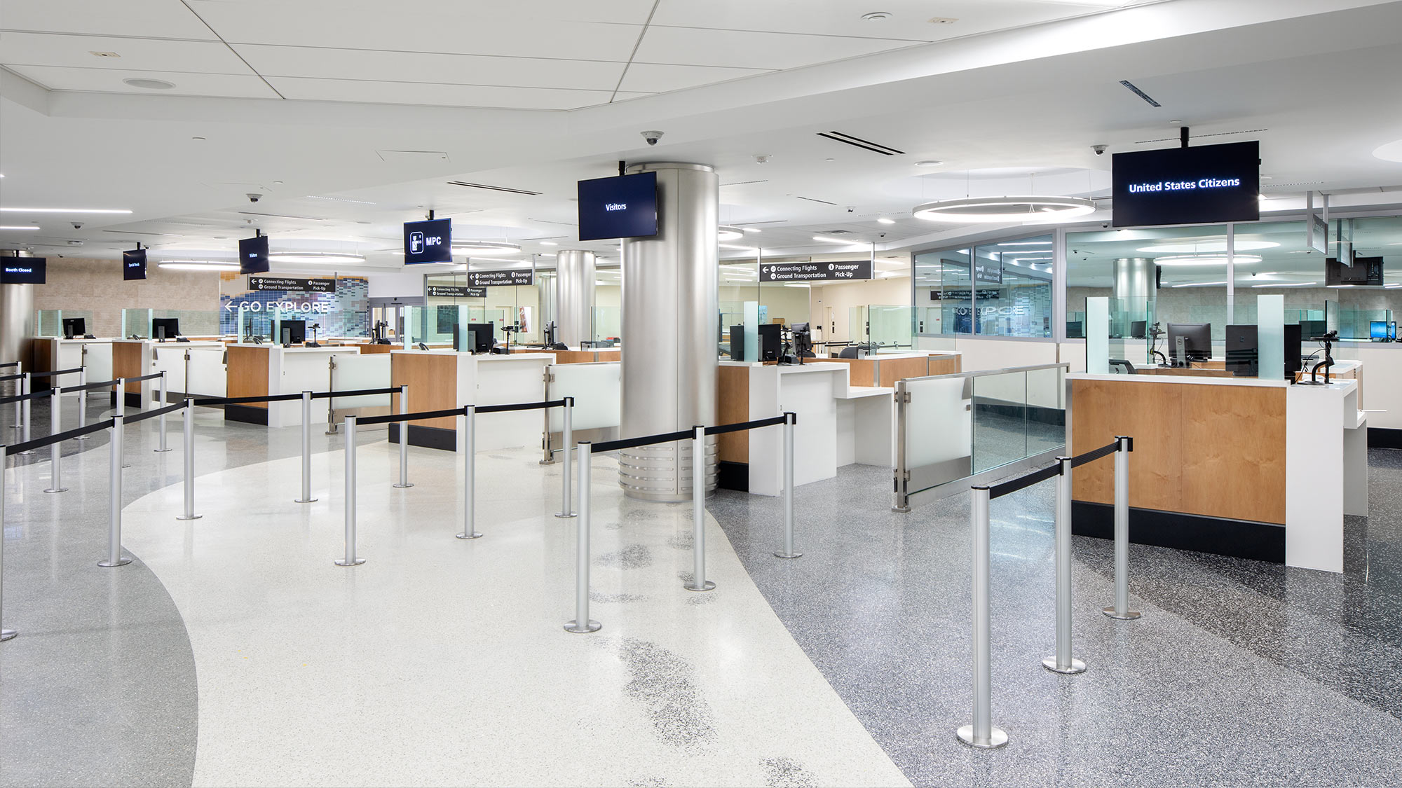 San Diego International Airport, Federal Inspection Services Facility ...