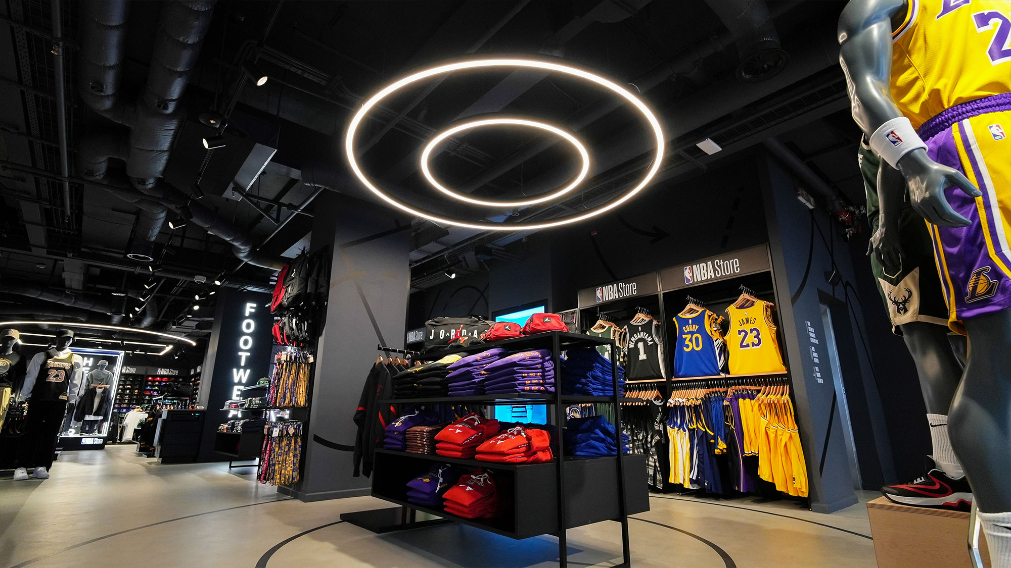 NBA Store London | Projects | Gensler