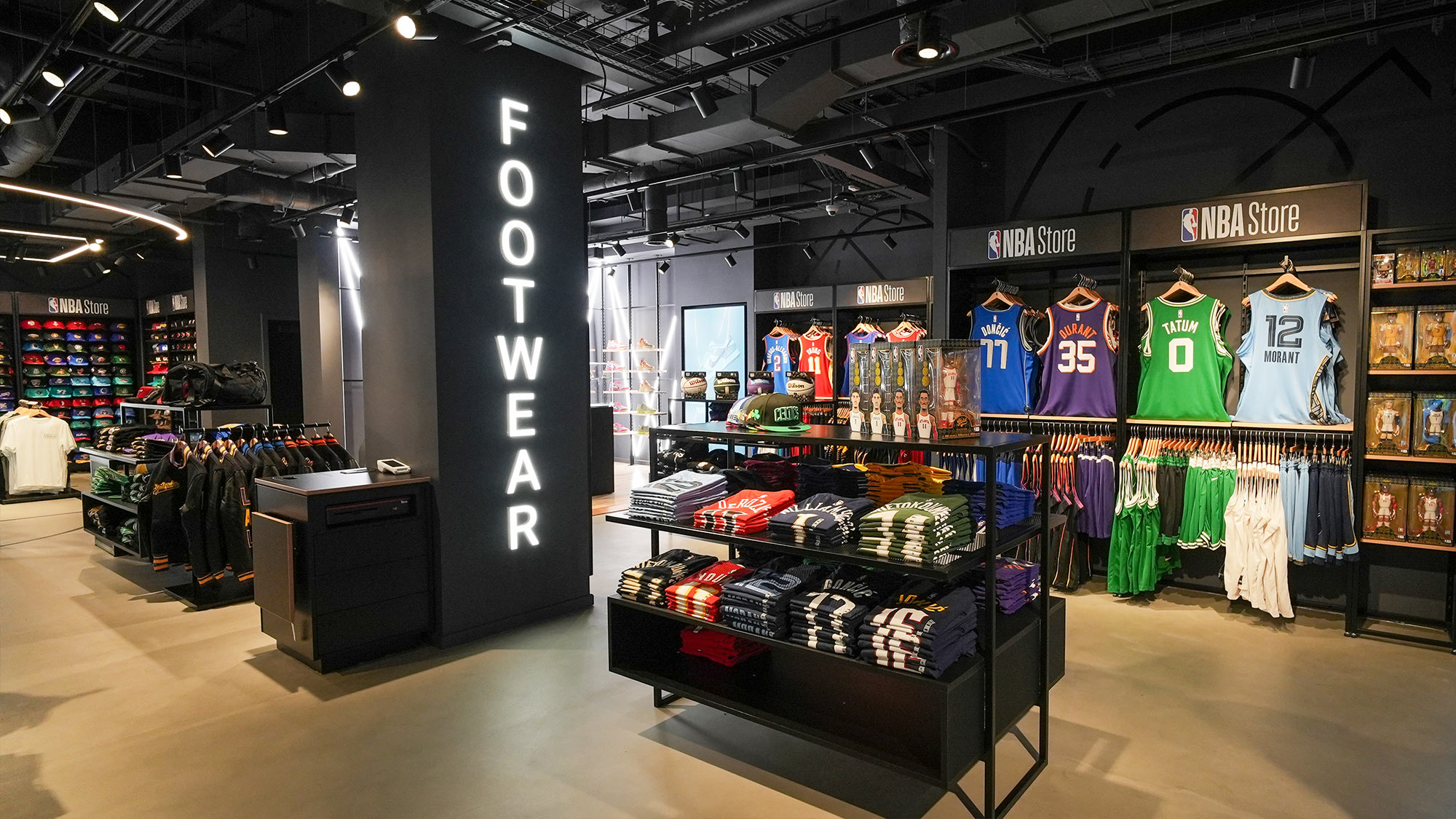 NBA Store London | Projects | Gensler