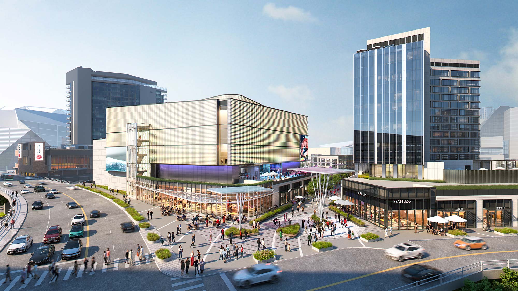 Centennial Yards Entertainment District | Projects | Gensler