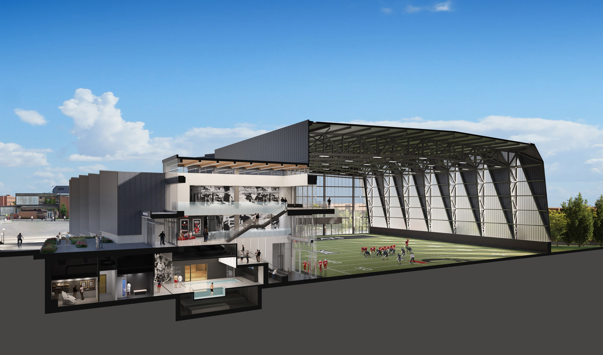 The University of Cincinnati Indoor Practice Facility and Performance ...